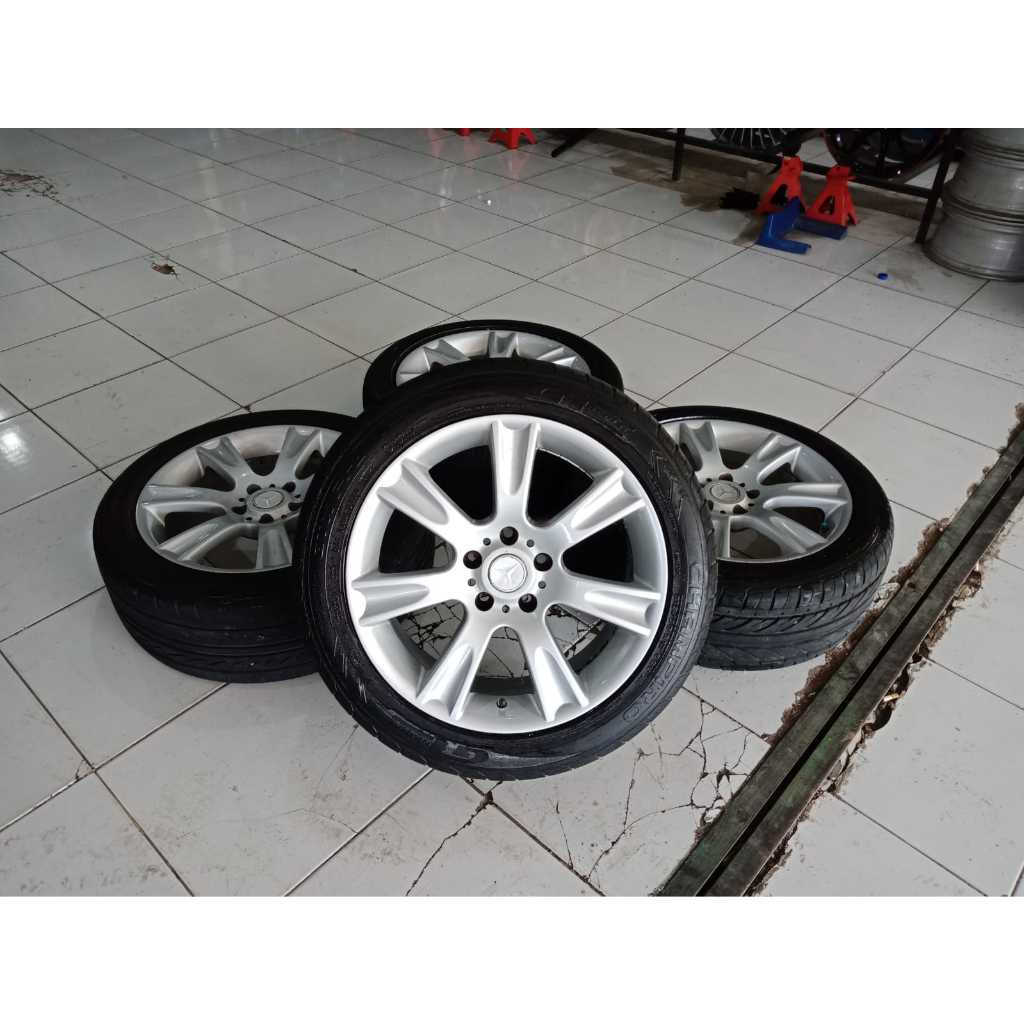 Jual velg standar mobil mercedes benz b170 ring 17 + ban 215 50 r17 pnp ...