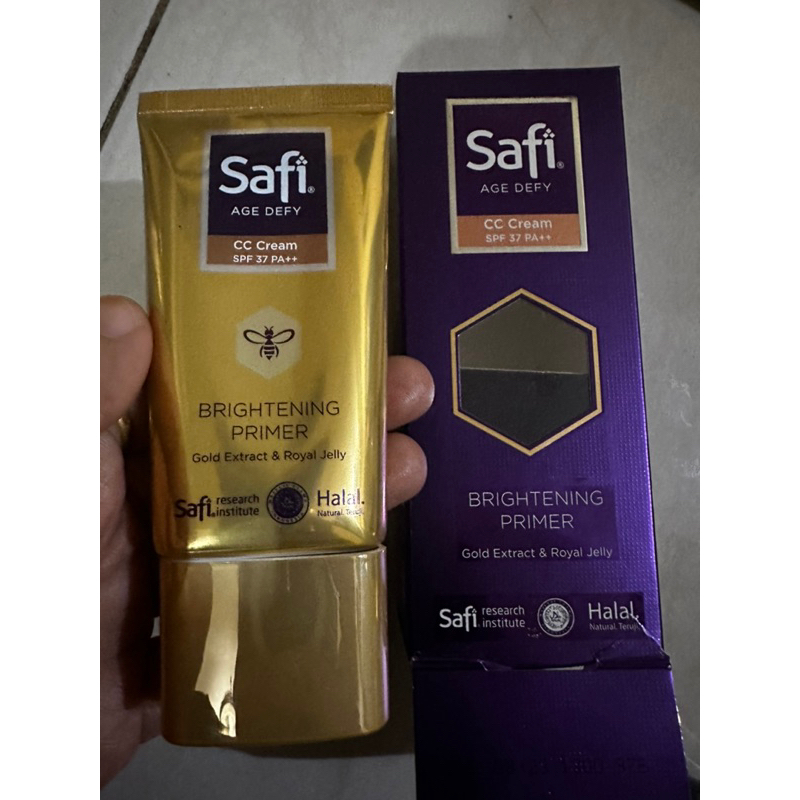 Jual SAFI AGE DEFY CC CREAM SPF 37PA++ BRIGHTENING PRIMER | Shopee ...