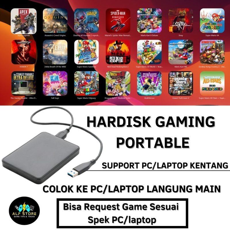 Jual Hardisk isi Game Untuk Pc/Laptop | Shopee Indonesia