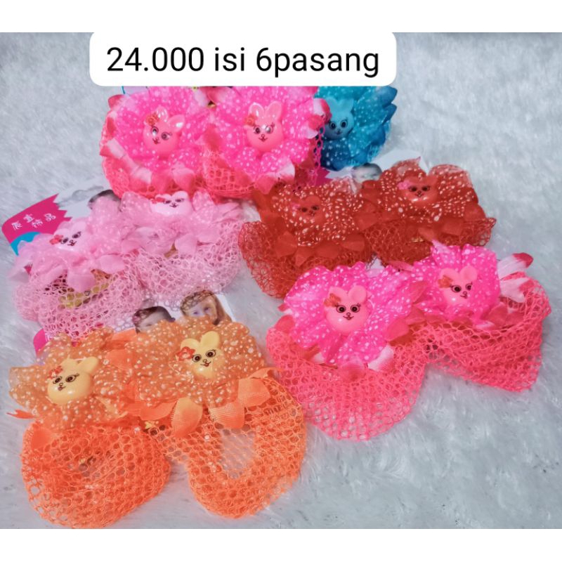 Jual JEPIT PASANG HARNET MOTIF BONEKA ( 6pasang ) | Shopee Indonesia