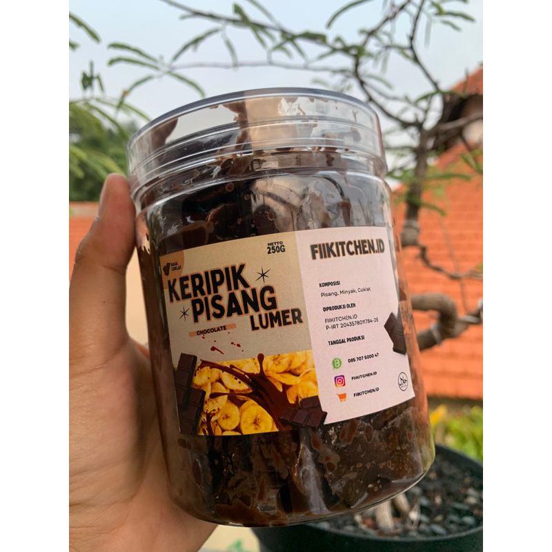 Jual Keripik pisang lumer toples 600ml (isi 250gram) | Shopee Indonesia