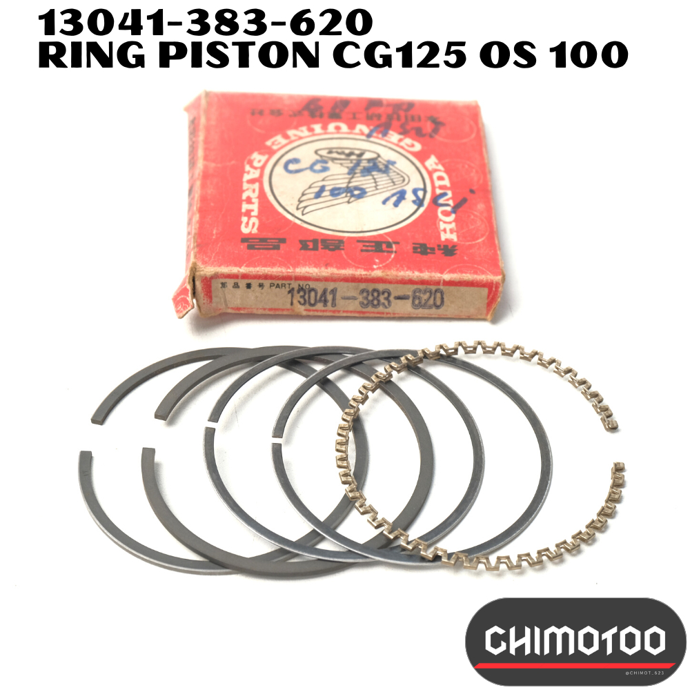 Jual Ring Seher Piston Honda Cg125 Cg 125 Os Oversize Ukuran 100 Original | Shopee Indonesia