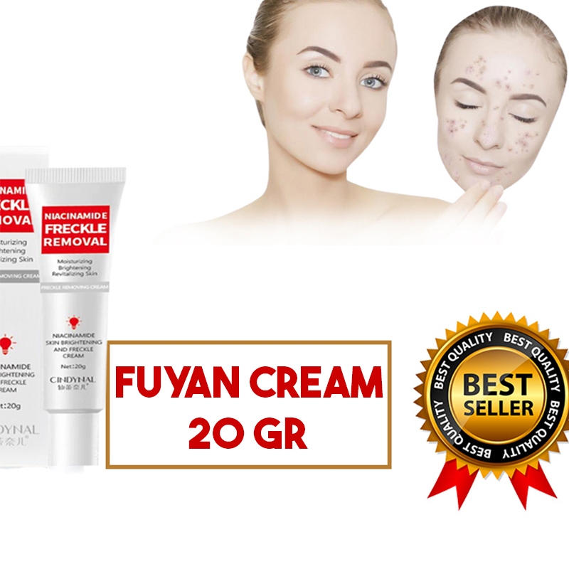 Jual Fuyan Whitening Freckle Cream Remove Dark Spots Anti Freckle Cream Niacinamide Fade ...