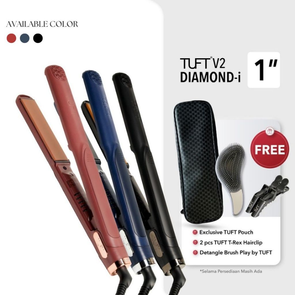 Jual Catok Tuft V2 Diamond-i 1 inch - 100% Original - Catokan Rambut ...