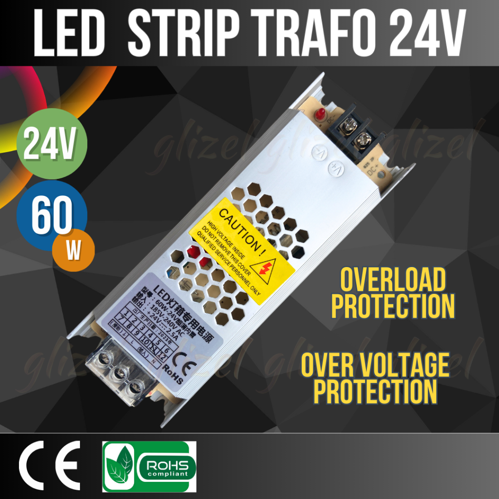 Jual Trafo Led Strip 24V Psu Power Supply Adaptor cctv kamera | Shopee ...