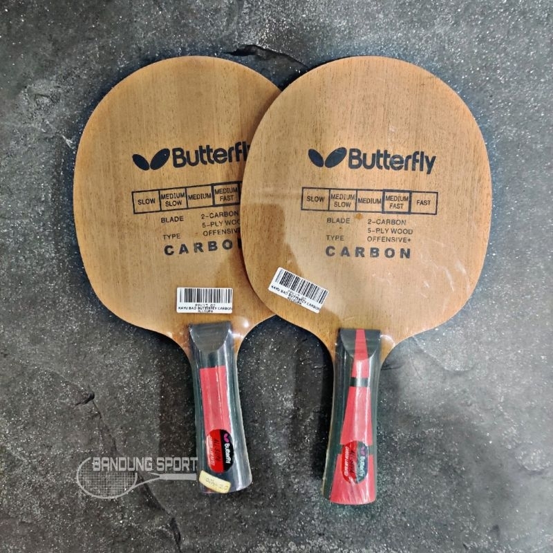 Jual Kayu Bat Pingpong Butterfly Carbon All Supa / Bad Pingpong Butterfly Carbon / Bet Pingpong ...