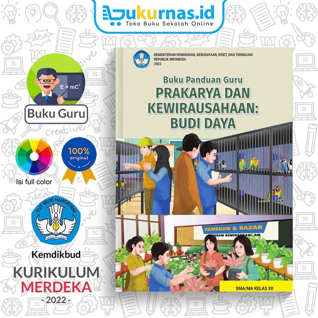 Jual Buku Panduan Guru Prakarya : Budi Daya SMA/MA Kelas 12 Kurikulum Merdeka Kurmer | Shopee ...