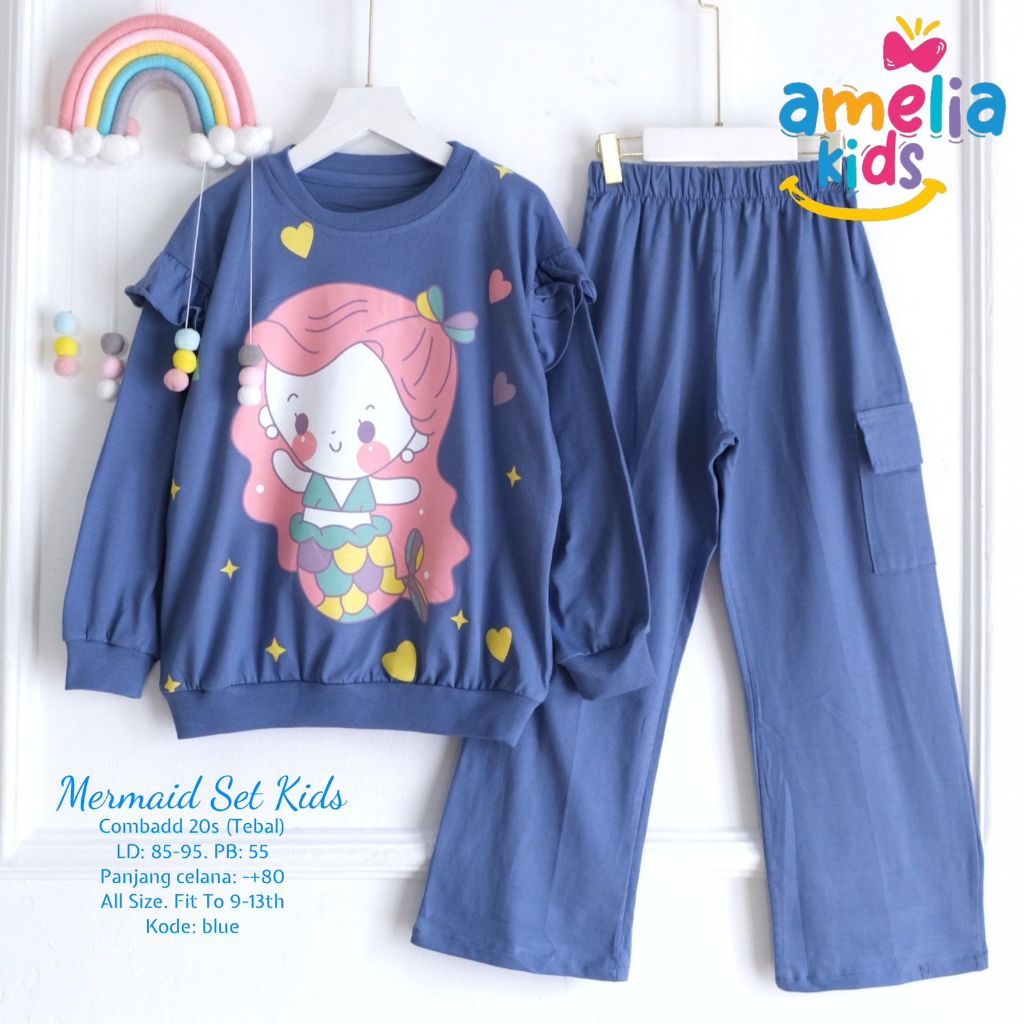 Jual ABILA SET KIDS ORIGINAL BY AMELIA SETELAN BAJU ANAK KAOS DAN KULOT ...