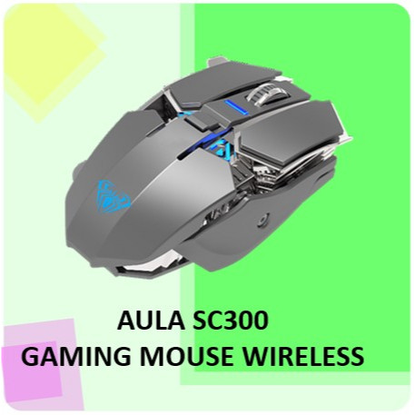 Jual MOUSE AULA SC300 GAMING MOUSE WIRELESS | Shopee Indonesia