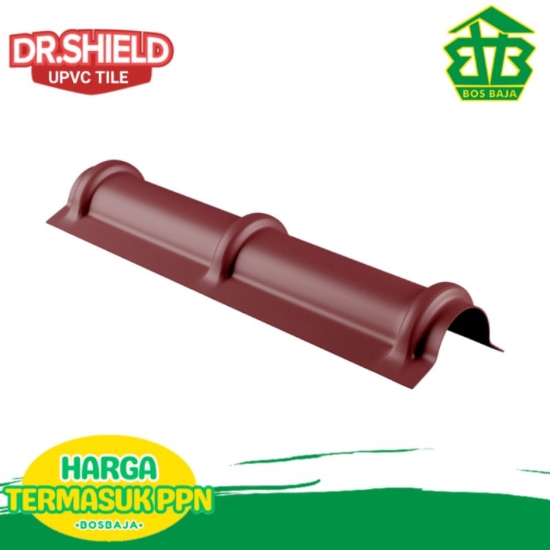Jual Nok Side Ridge Genteng Upvc Dr.Shield Tile 960-Nok Punggung ...