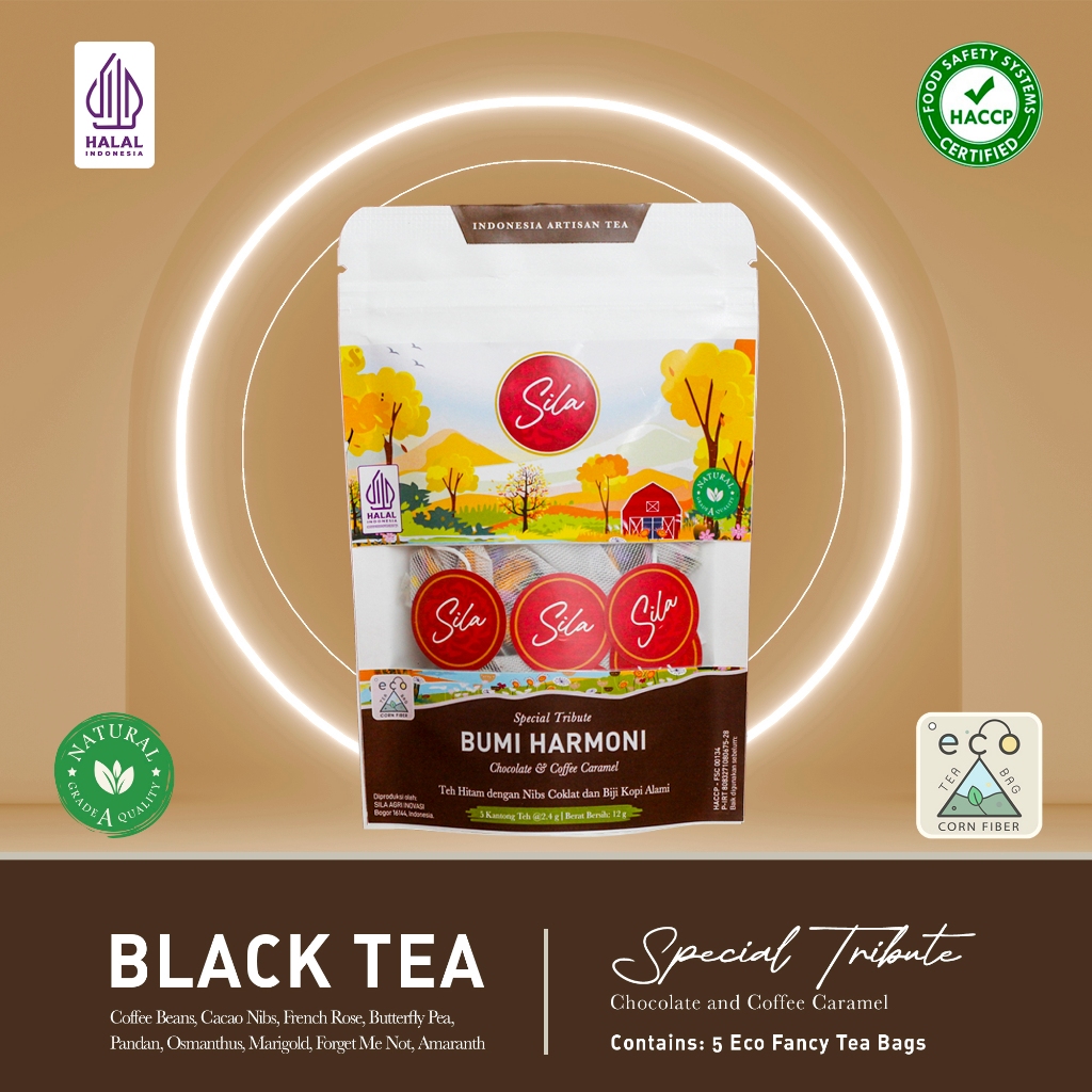 Jual Sila Artisan Tea - Bumi Harmoni - White Kraft Pouch - Teh Premium ...