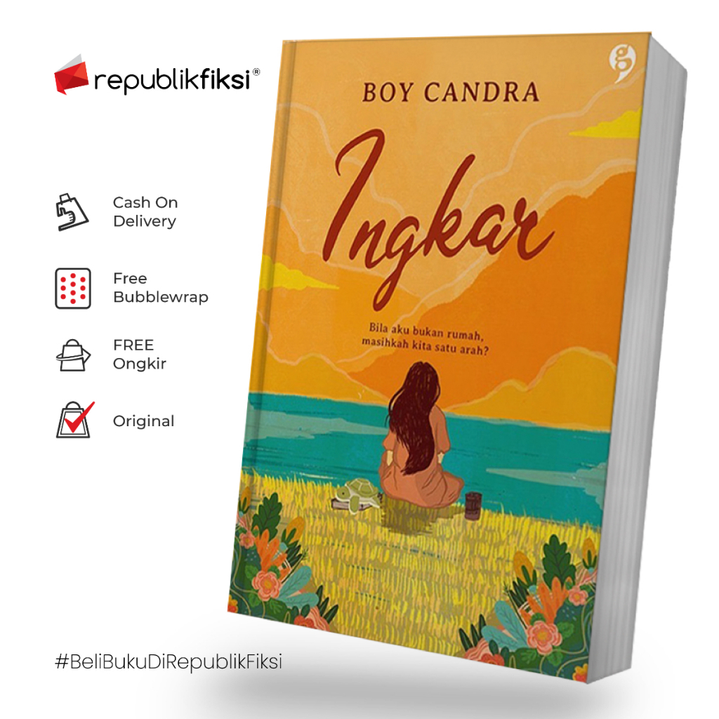 Jual Novel Ingkar - Boy Candra - Gagasmedia | Shopee Indonesia