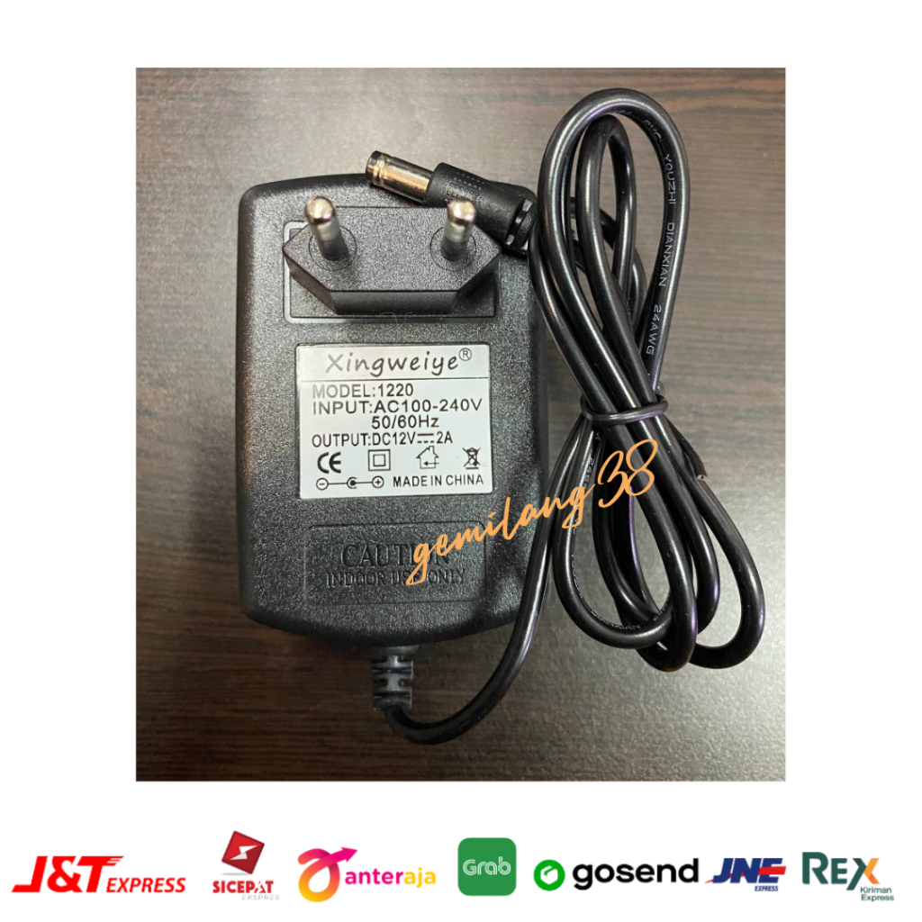 Jual Switching Adaptor 12v 2a - BB XWY - Switching Power Supply Plastik ...