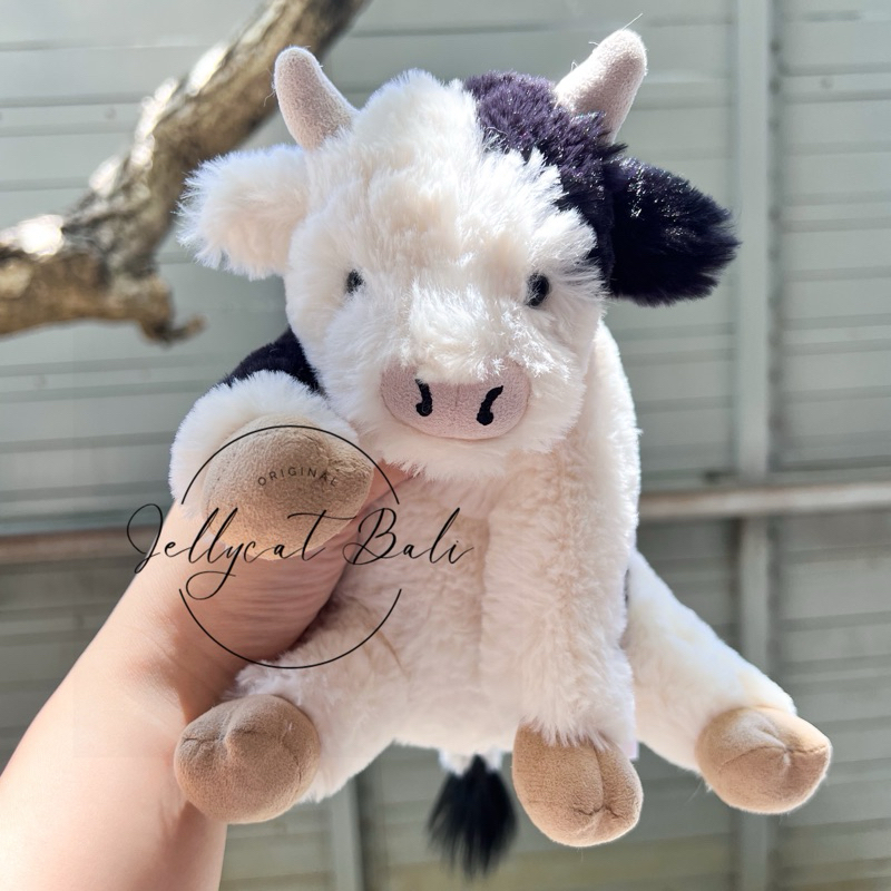 Jual Jellycat Carey Calf Cow Stuffed Animal Small Medium New Original ...