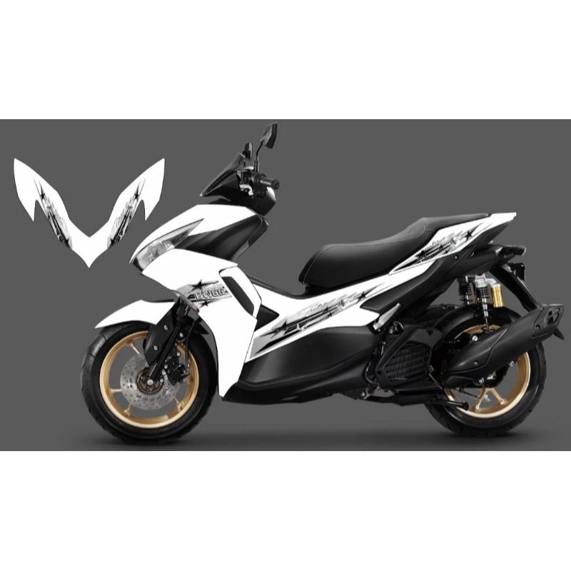 Jual STICKER TRANSPARAN ALL NEW AEROX CONNECTED NVX 155 CUSTOM DESAIGN ...