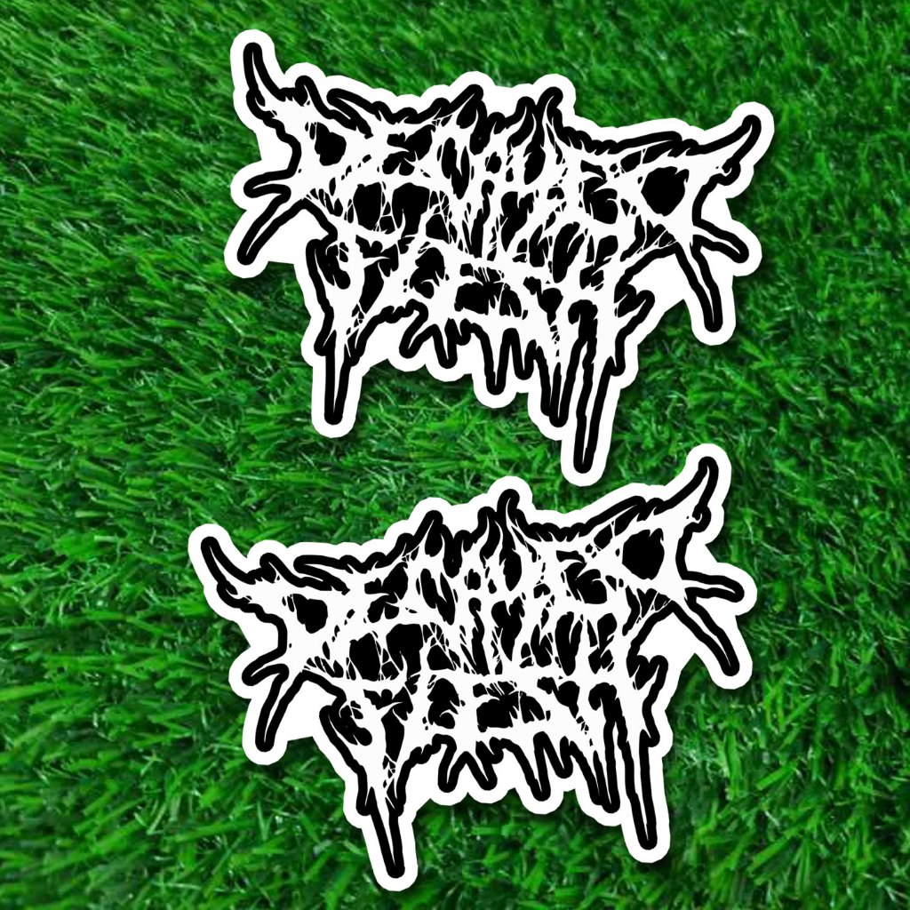 Jual Stiker Decayed Flesh - Sticker Logo Band Death Metal - Stiker ...