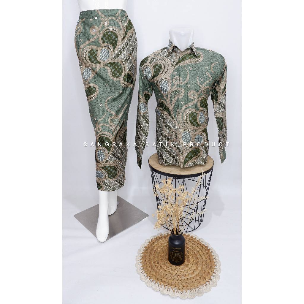 Jual Batik couple / baju batik couple / batik set / batik lengan ...