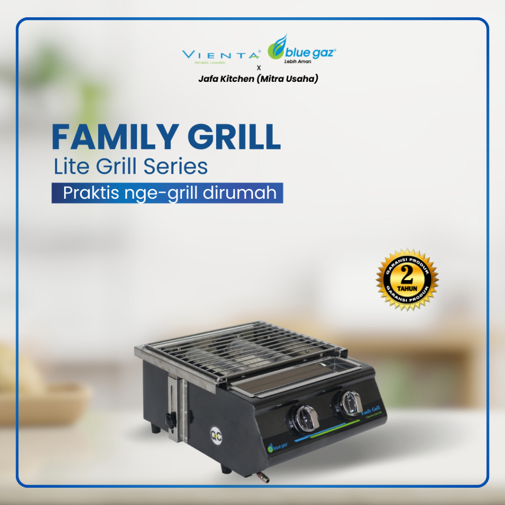 Jual Grill Gas ukuran Family dari Vienta Blue Gas LPG Tekanan Rendah ...