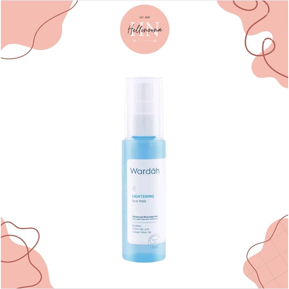 Jual WARDAH - Lightening Face Mist Setting Spray 60ml | Shopee Indonesia