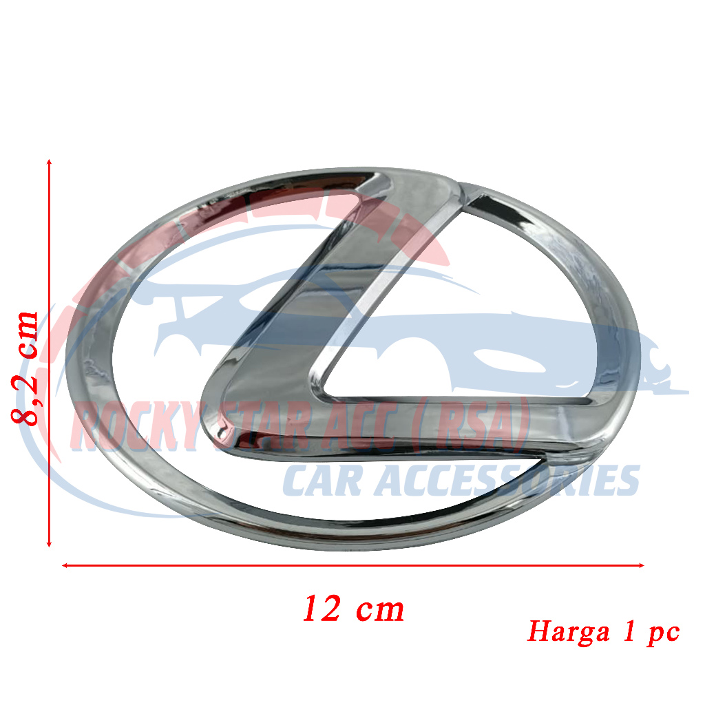 Jual Emblem Mobil Logo Lexus Chrome | Shopee Indonesia