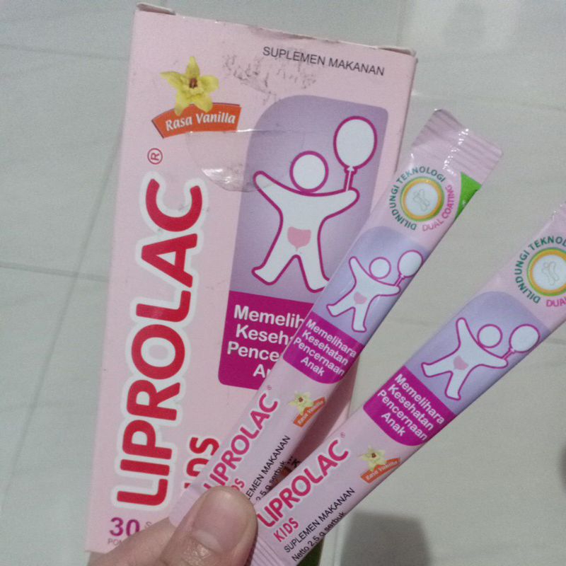 Jual Liprolac kids/suplemen pencernaan anak (ED Maret 2024) | Shopee ...