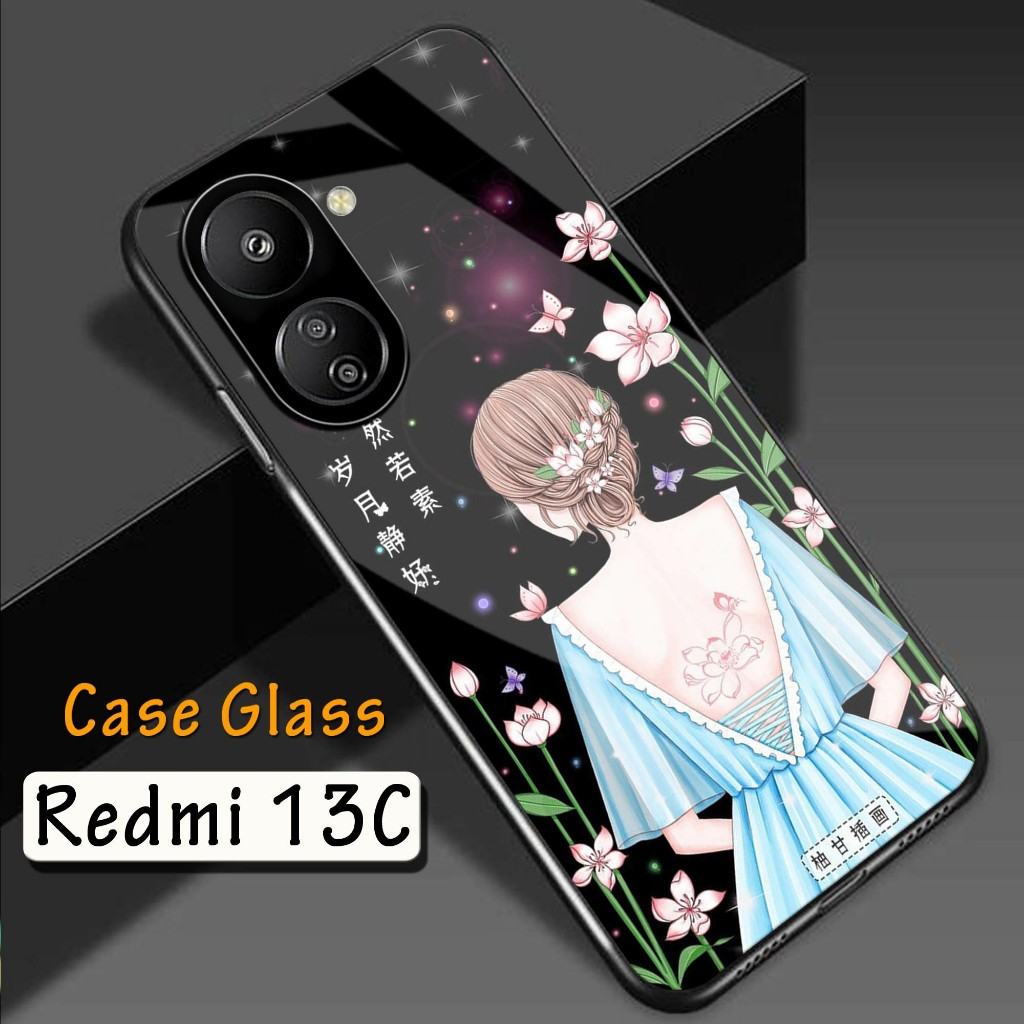 Jual (H04) Softcase Kaca Redmi 13c Terbaru - Case Hp Redmi 13c Terbaru | Shopee Indonesia