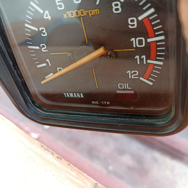Jual tachometer spedo RPM spedometer 1TR Yamaha rx king cobra king lama ...