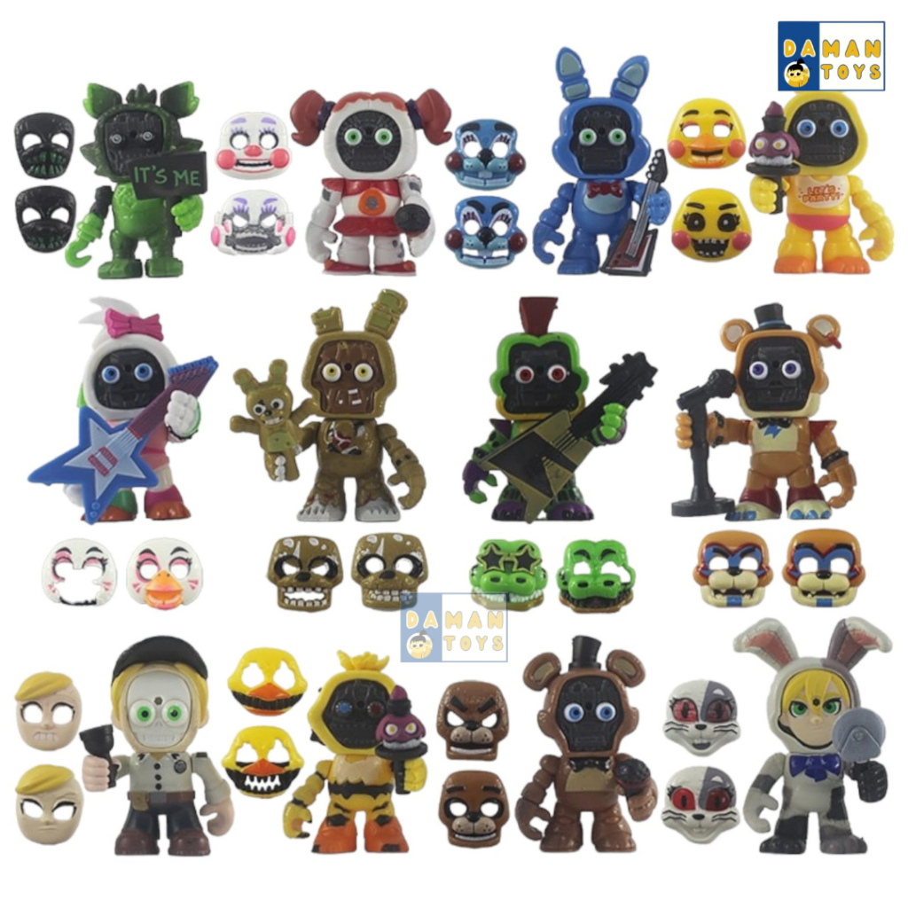 Jual Action Figure Five Nights At FreddysToy Bonnie Baby Springtrap ...