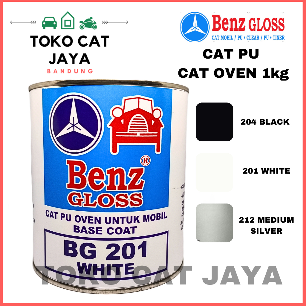 Jual CAT PU BENZ GLOSS / Cat Oven Cat Mobil 1kg | Shopee Indonesia