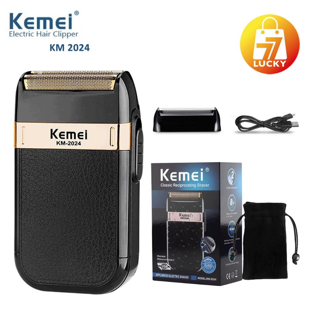Jual Mesin Cukur KEMEI KM 2024 Alat Cukur Jenggot Kumis Brewok- Hair Clipper Elektrik | Shopee ...