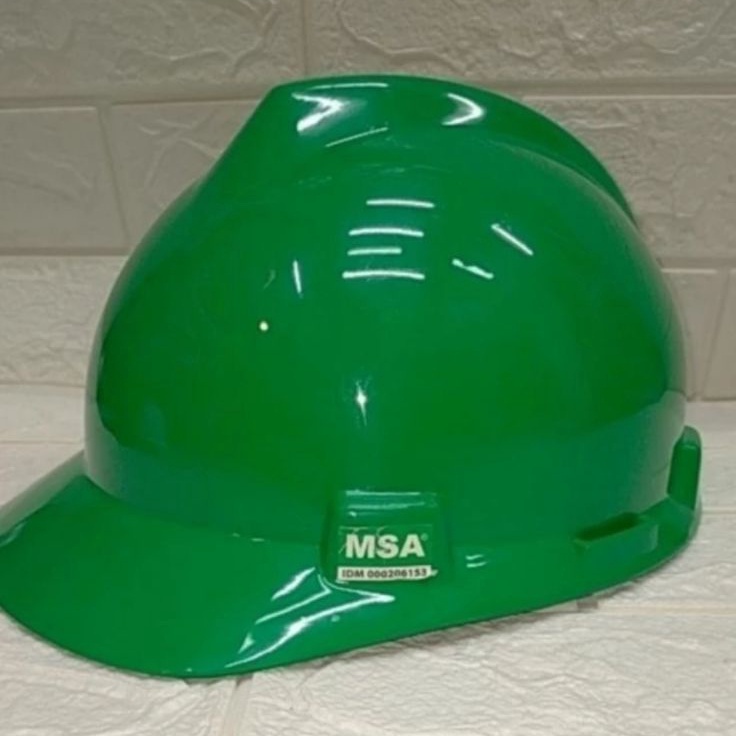 Jual Terbaru Helm Proyek MSA Lokal SNI safety helmet MSA Fastrack Tali ...