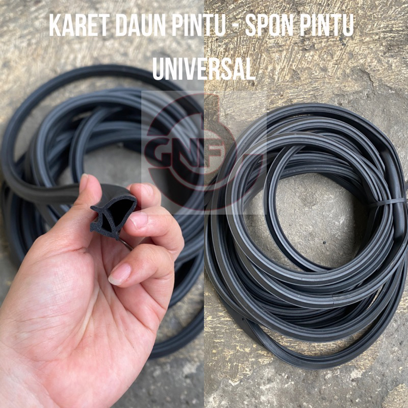 Jual KARET SPOON PINTU KARET DAUN PINTU UNIVERSAL HARGA PER 1 METER ...