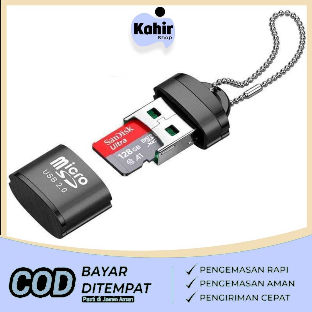Jual Mini Card Reader High Speed USB 2.0 Micro SD | Shopee Indonesia