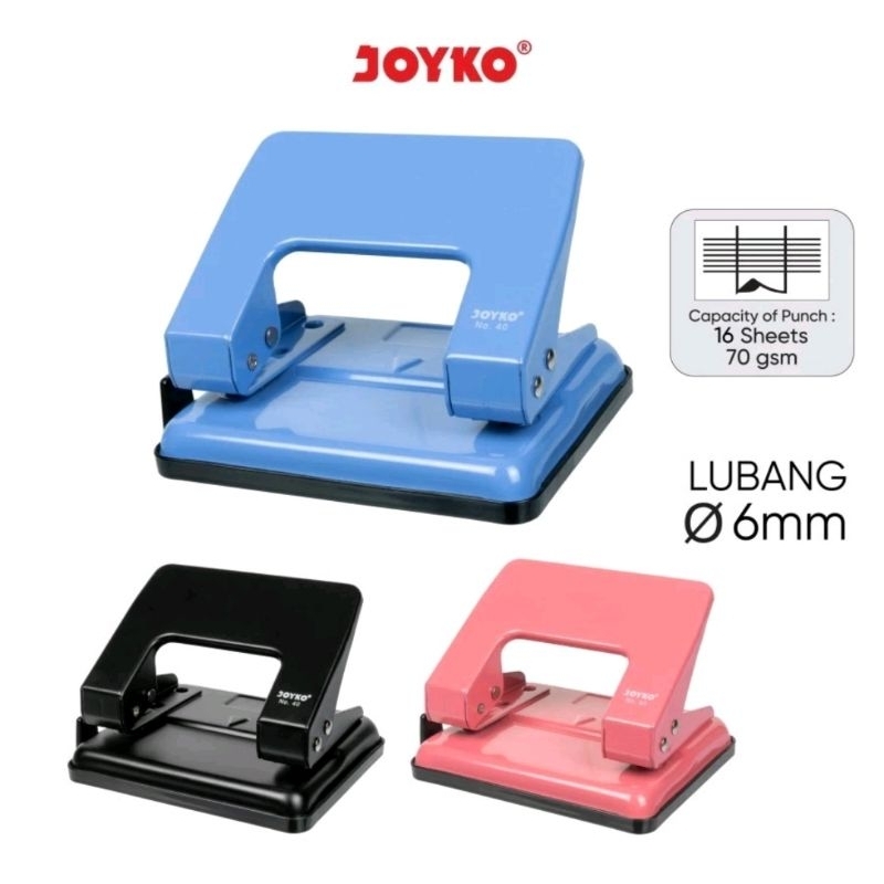 Jual Pembolong Kertas Sedang Joyko No 40 Punch | Shopee Indonesia