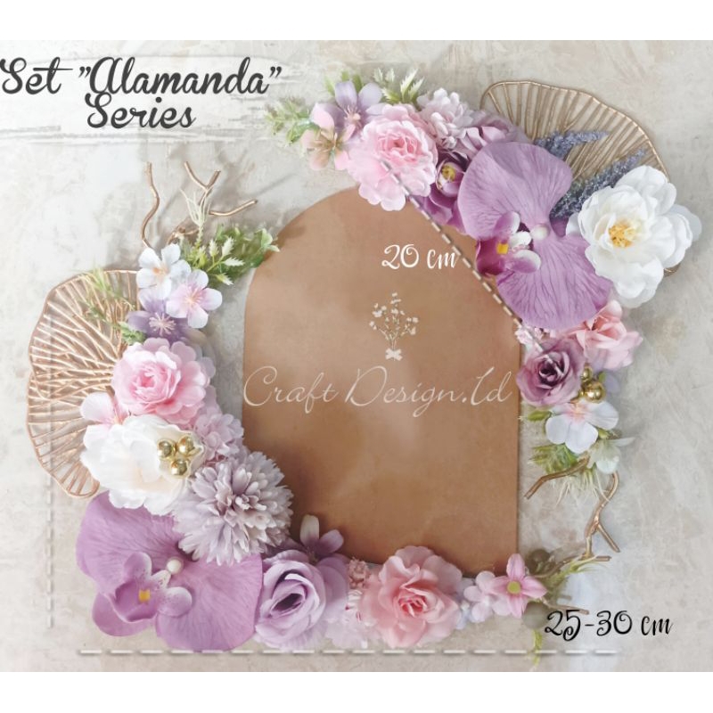 Jual Rangkaian Bunga Mahar Hantaran Pernikahan ALAMANDA Series Dekorasi ...