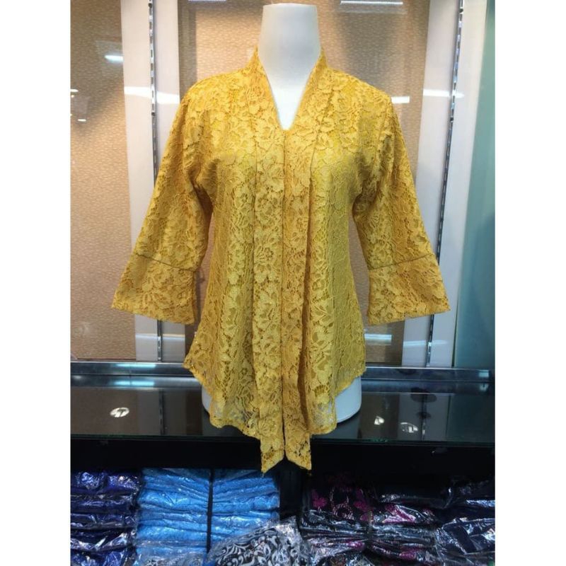 Jual Atasan Kebaya Jumbo Kutubaru Modern Ld 130 XXXXL 4L Baju Kondangan Kartini Wisuda Pesta ...