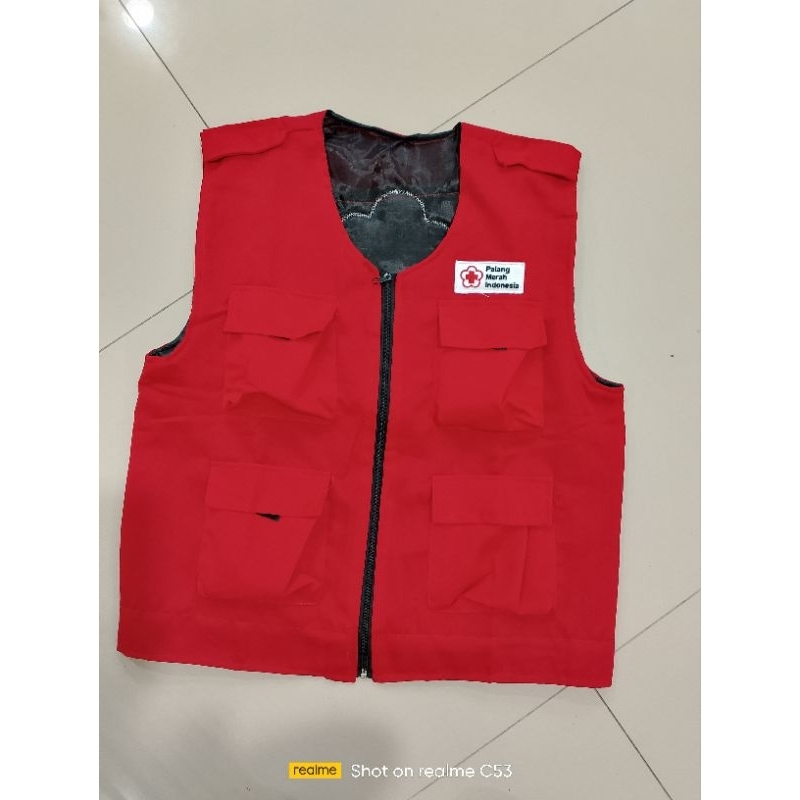 Jual Rompi PMI Rompi Palang Merah Indonesia | Shopee Indonesia