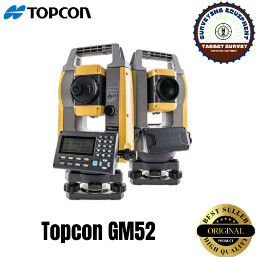 Jual Total Station Topcon GM 52 / GM52 / GM-52 / GM50 Second Bekas ...