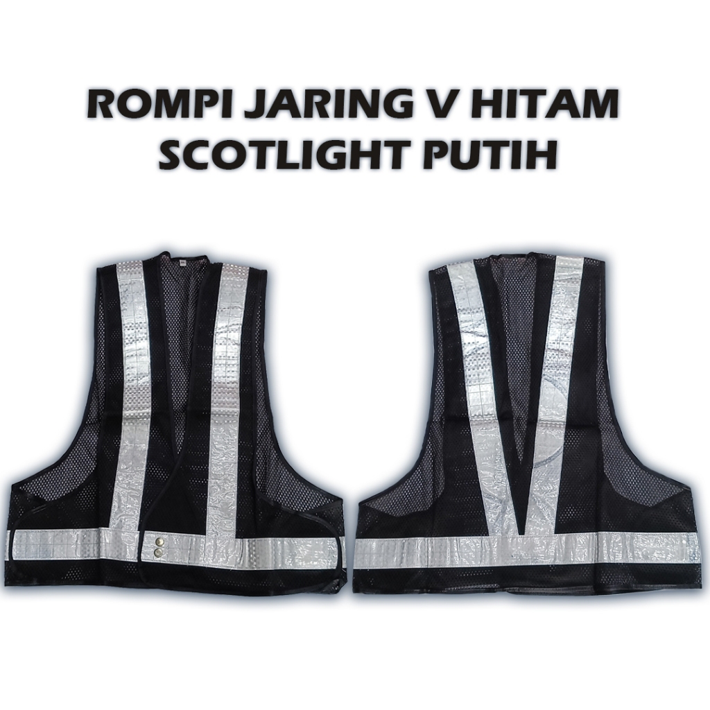 Jual Safety Vest - Baju Rompi Proyek Safety Jaring V Asgard | Shopee ...