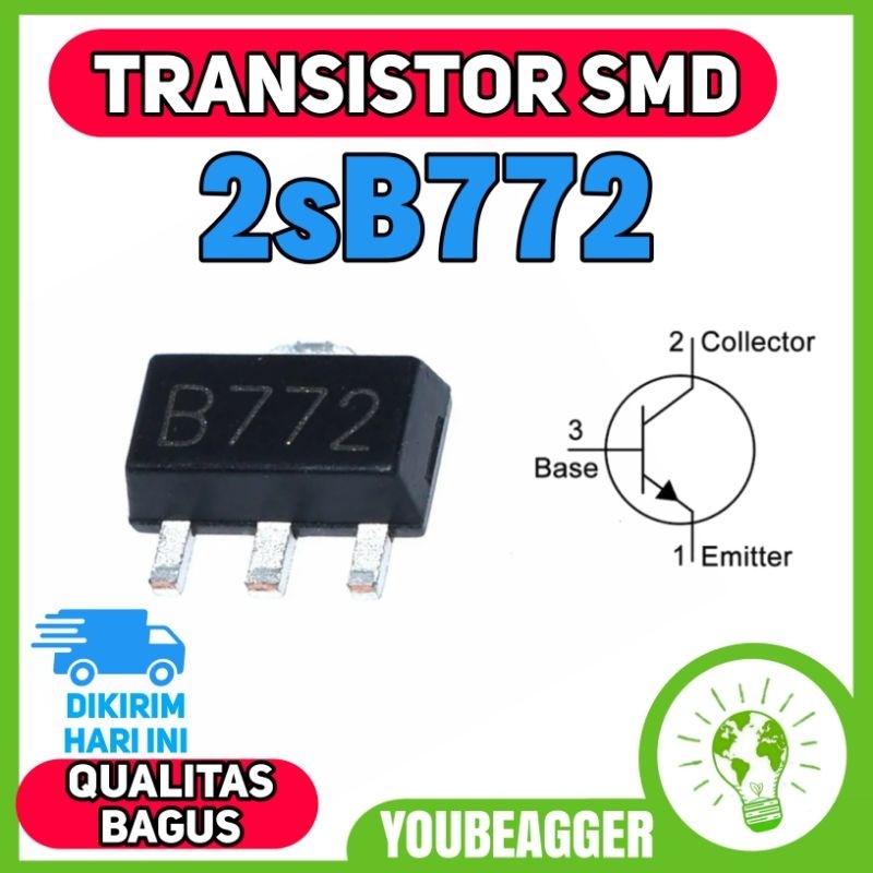 Jual Transistor b772 smd | Shopee Indonesia