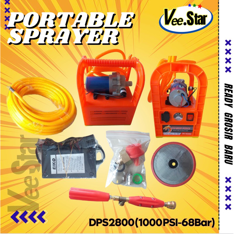 Jual Portable Sprayer Elektrik / Pompa Semprot Portable / Pompa Portable Dragon DPS 100 DPS 2800 ...