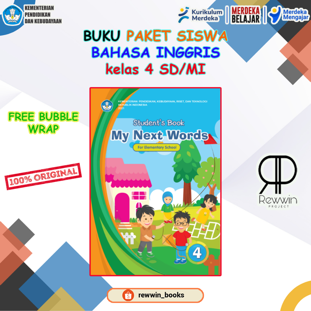 Jual Buku Bahasa Inggris Kelas 4 SD Kurikulum Merdeka | Shopee Indonesia