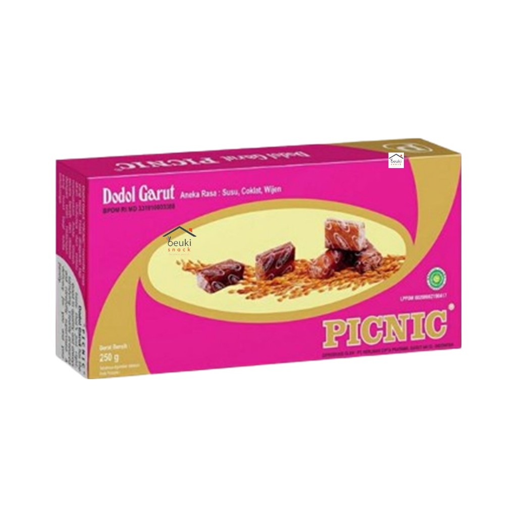 Jual Dodol Picnic Dodol Garut Original Kemasan 250gr | Shopee Indonesia