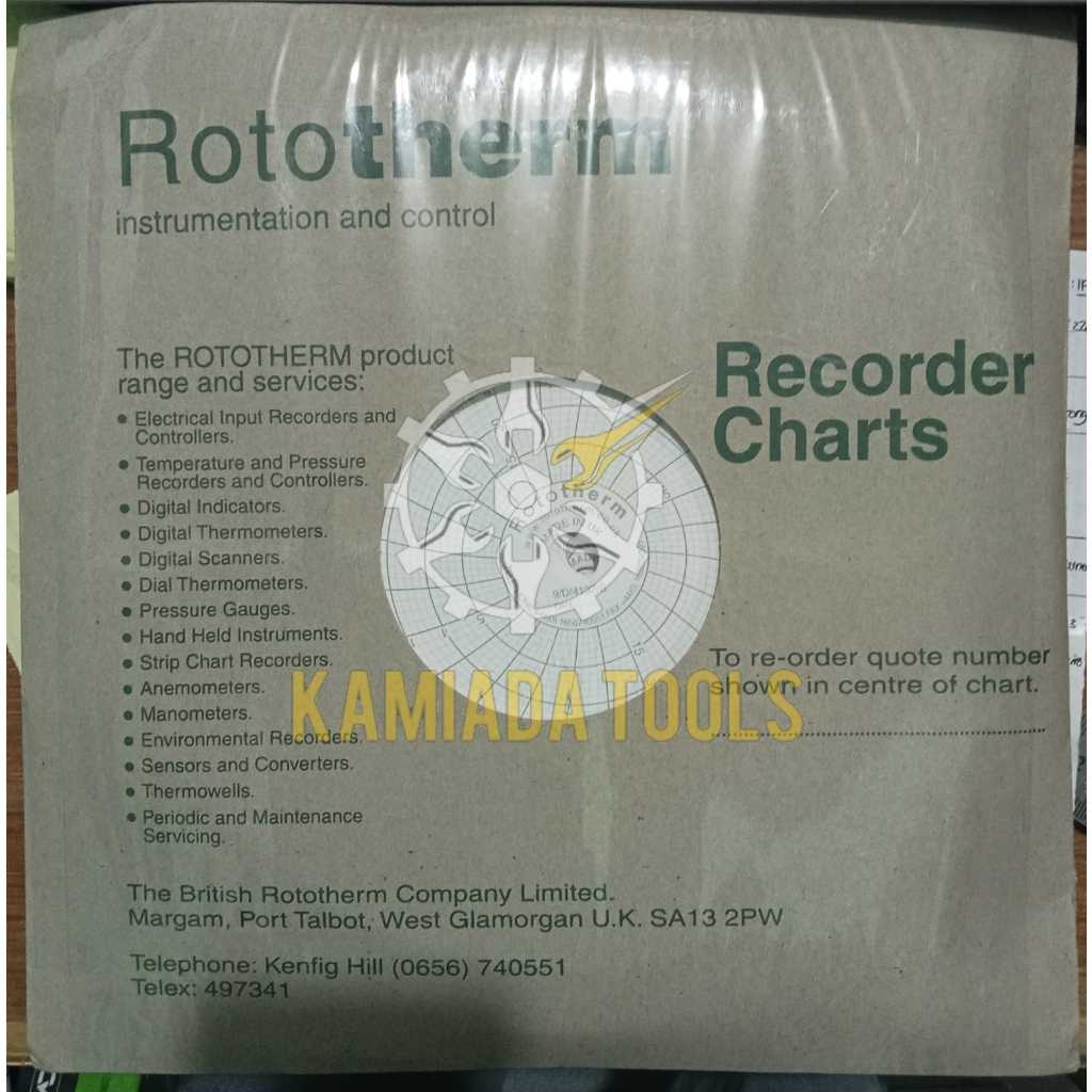 Jual Mesin Grafik/Graphic Chart Paper Rototherm/Kertas Rototherm ...