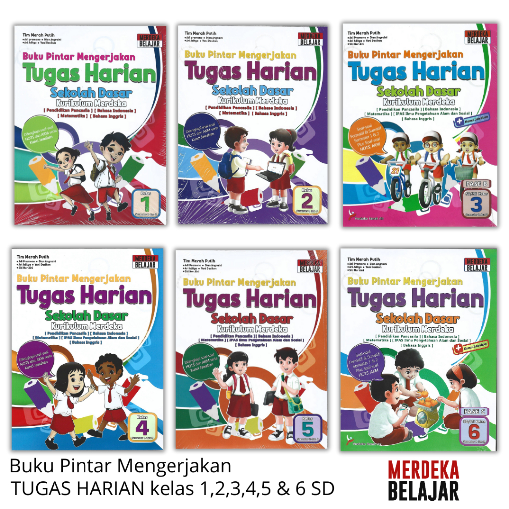 Jual Buku Soal Latihan Sd Buku Pendamping Kurikulum Merdeka Pintar