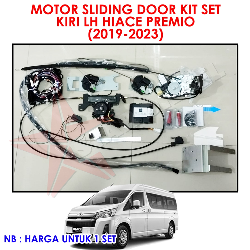 Jual MOTOR SLIDING DOOR KIT SET KIRI LH HIACE PREMIO LEFT BAGIAN KIRI ...
