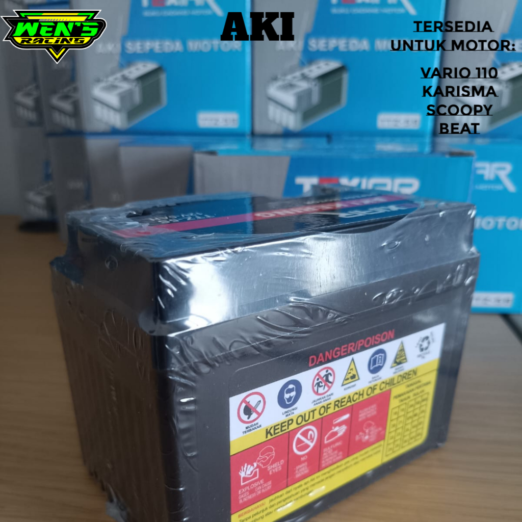 Jual AKI BEAT VARIO SCOOPY TEXIAR FULL KERING ACCU GTZ-5S TEXIAR ...