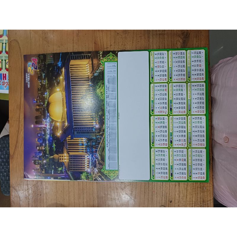 Jual POSTER KALENDER 2024 | Shopee Indonesia