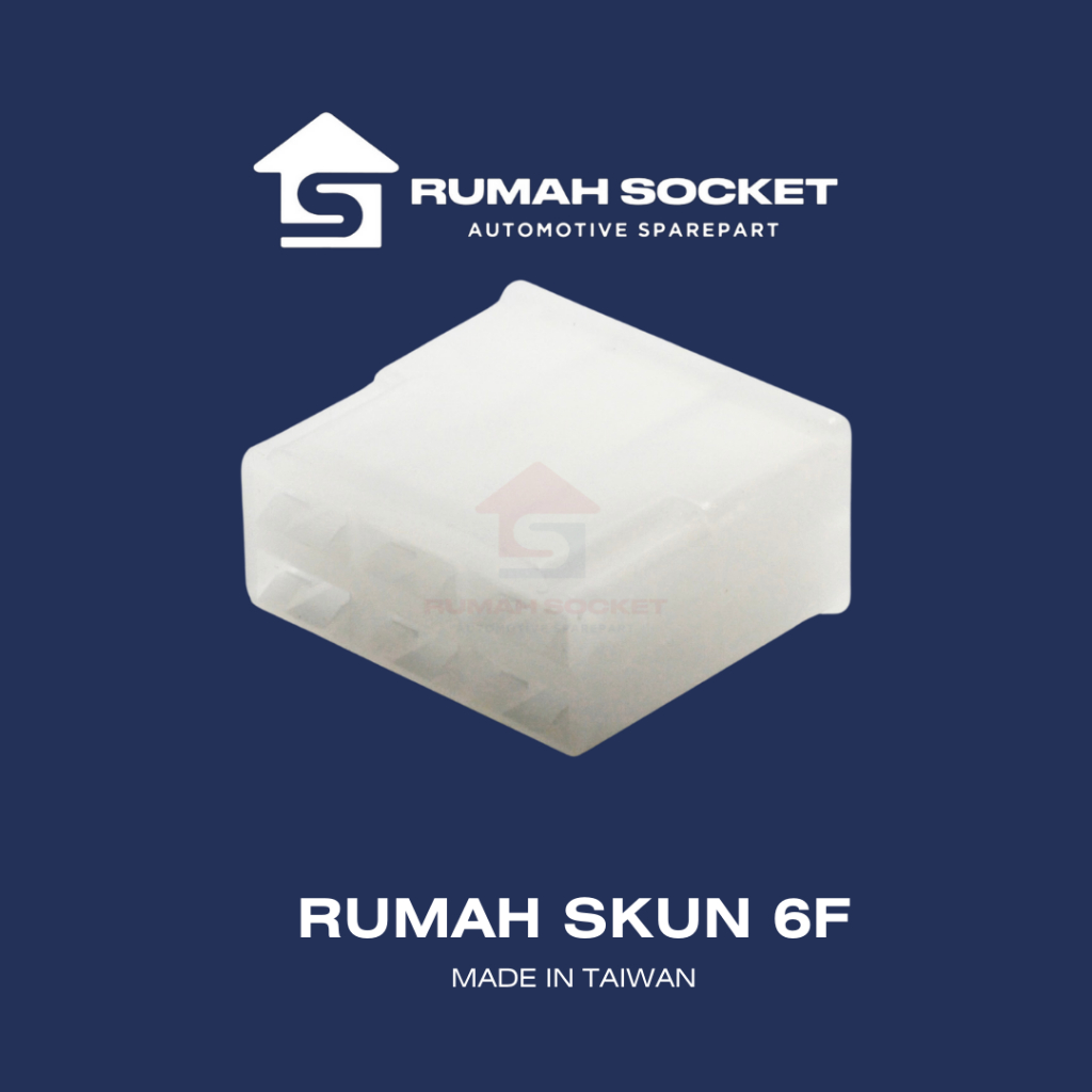 Jual SOKET / SOCKET / RUMAH HOUSING CONNECTOR / RUMAH SKUN 6F | Shopee Indonesia