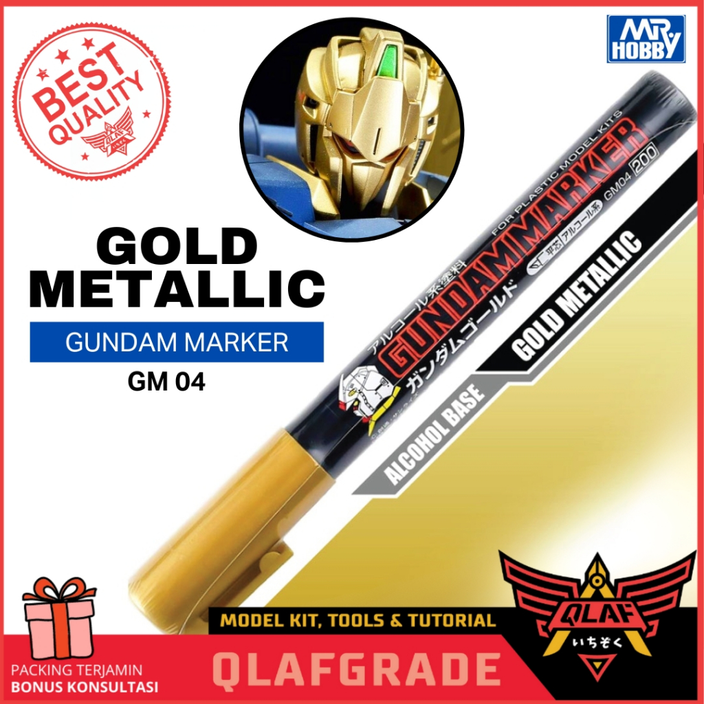 Jual GUNDAM MARKER - GOLD GM-04 | Shopee Indonesia